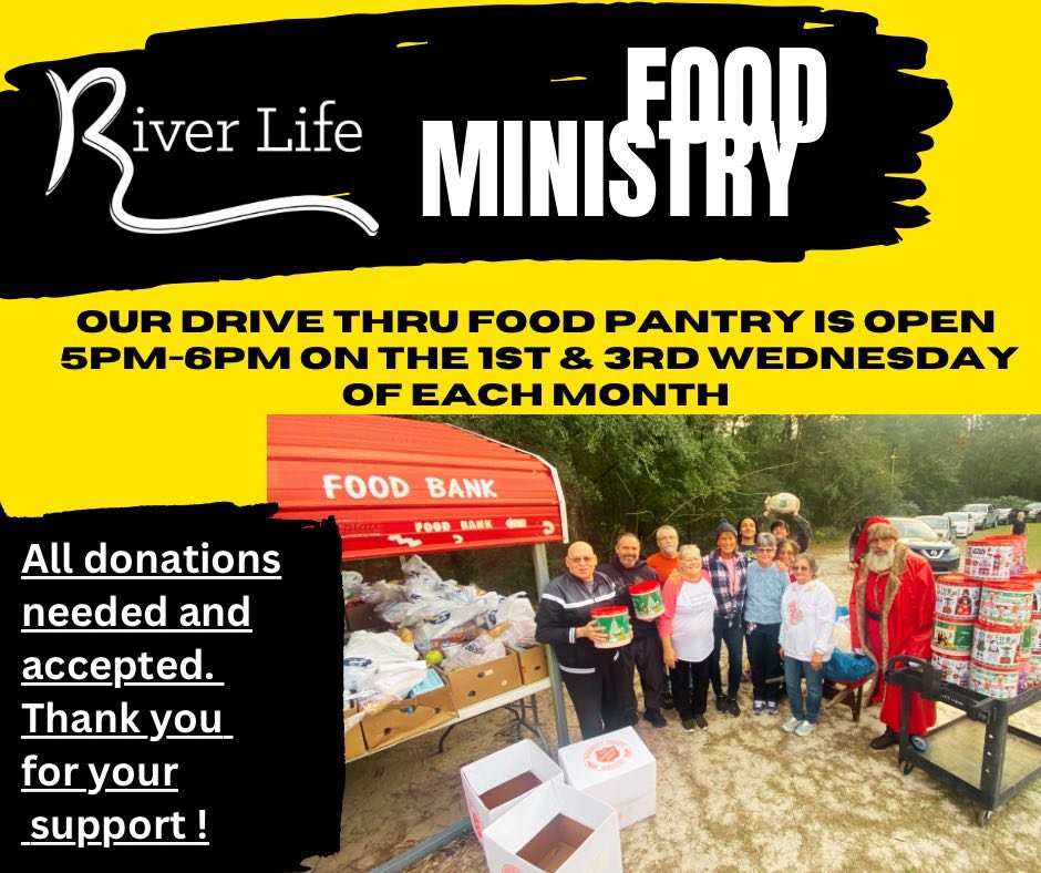 Food Pantry Open - River Life Church